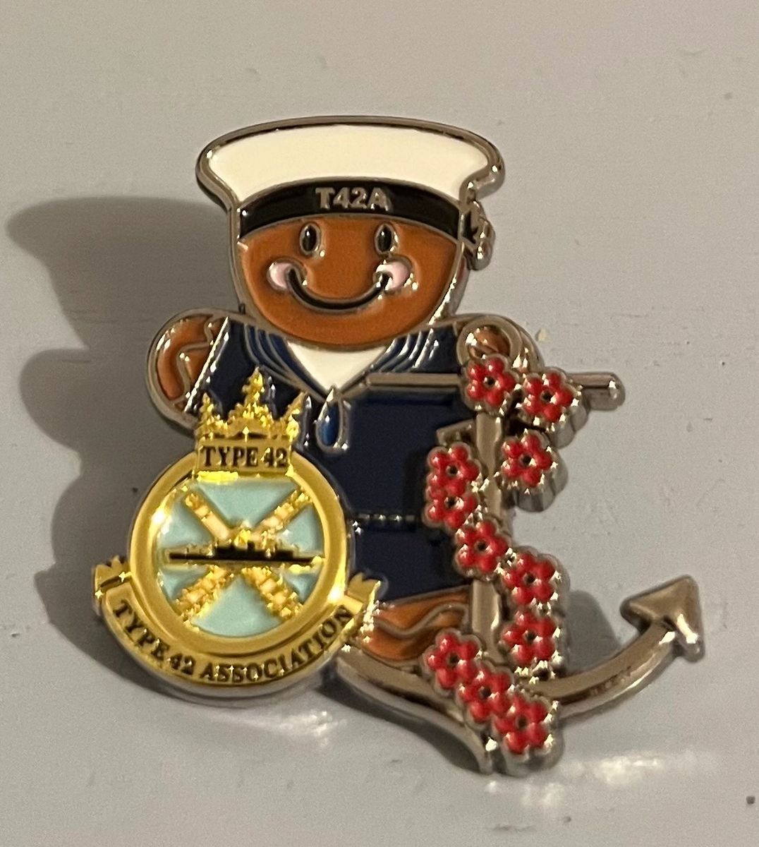 T42A Poppy Pin