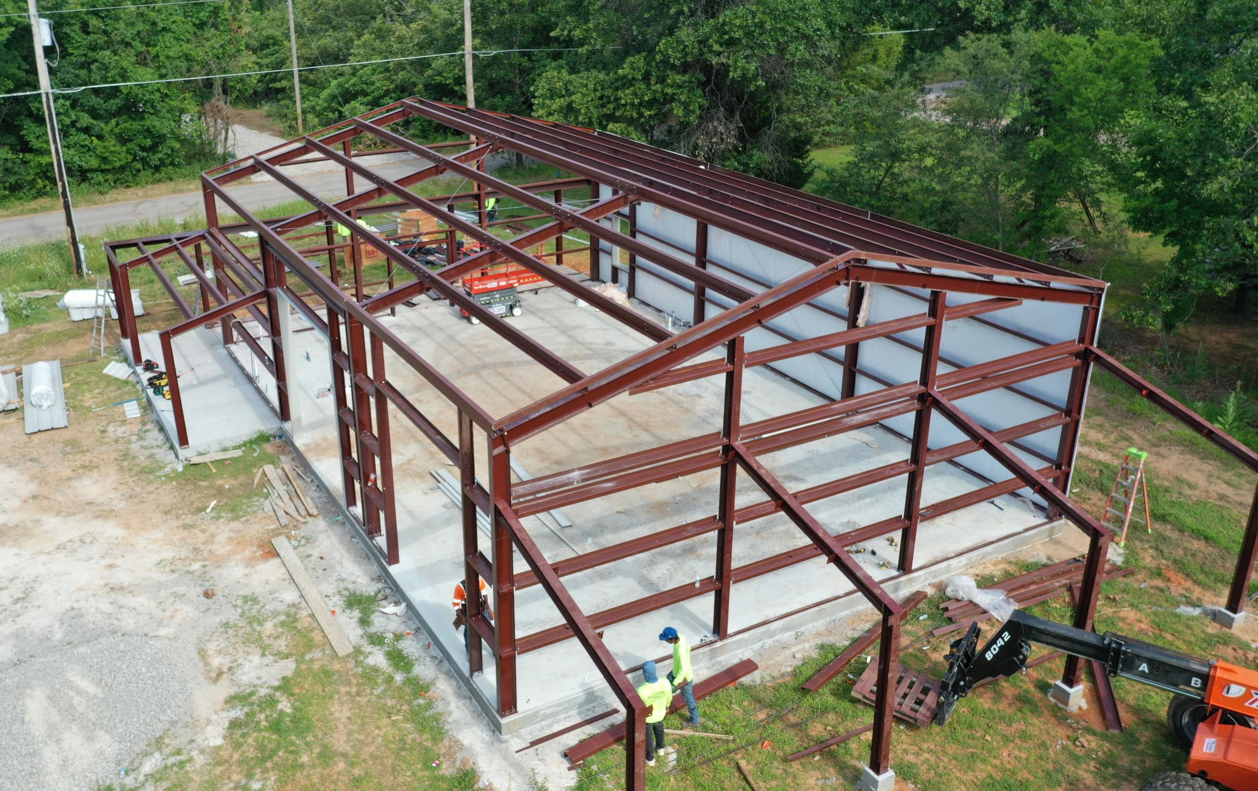Expert Steel Building Services | MainFrame Construction Services