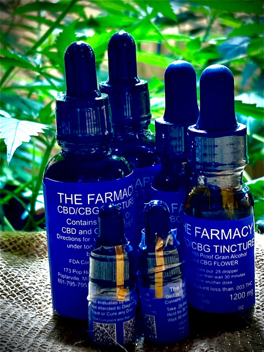 The Farmacy 1/2 oz CBD/CBG Oil Tincture