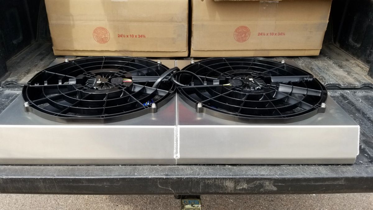 2001-2005 Duramax equipped Chevrolet and GMC trucks Custom Spal dual ...