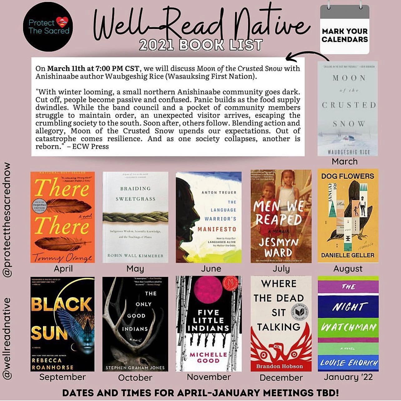 Well-Read Native 2021 Book List