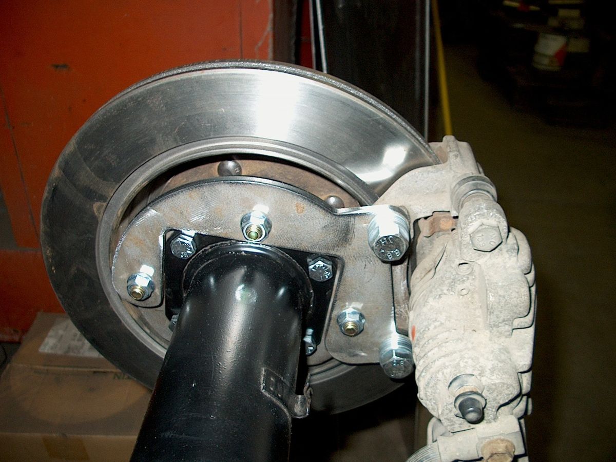Camaro Calipers Rear Disc Conversion Brackets (5 x 5" Stud Pattern)