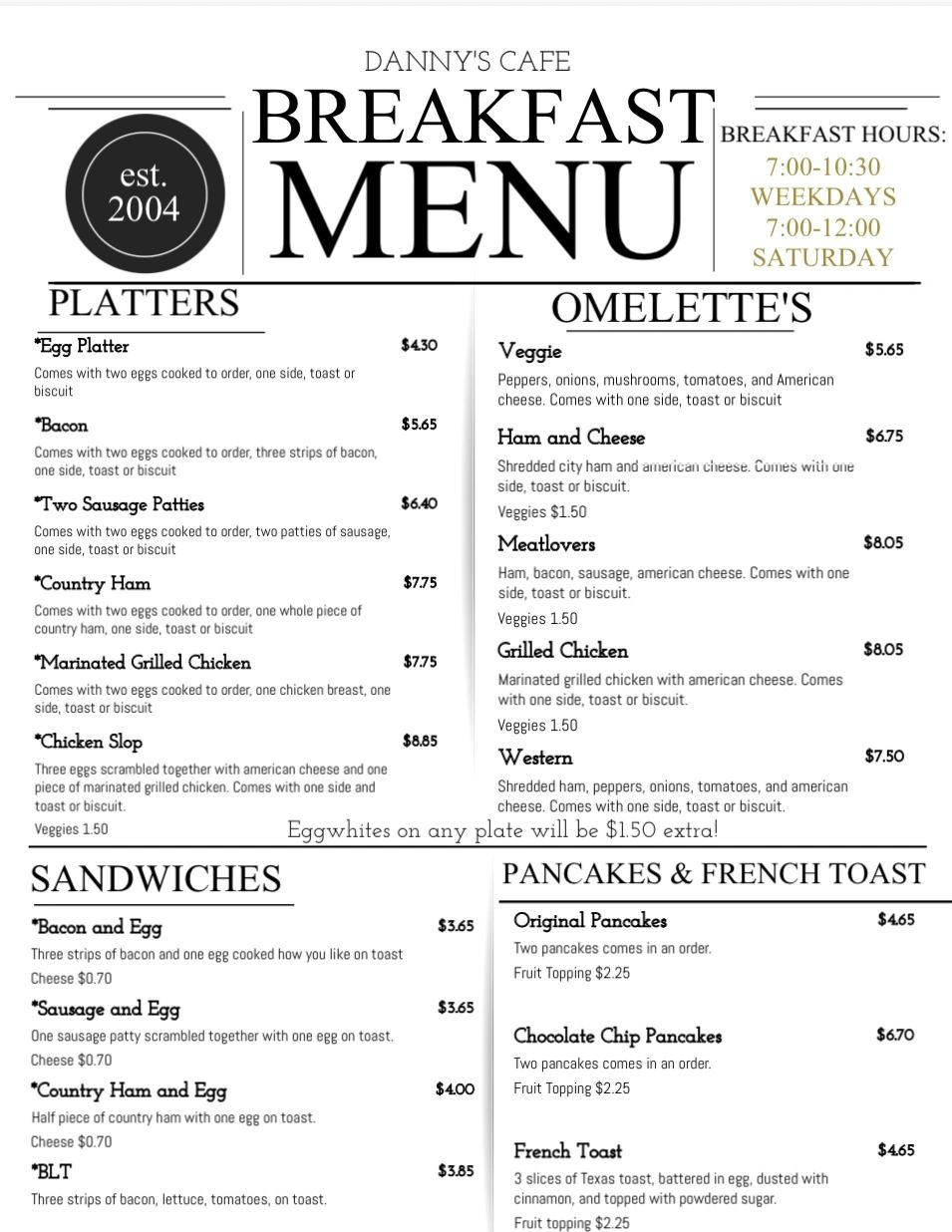 Danny's Cafe and Catering