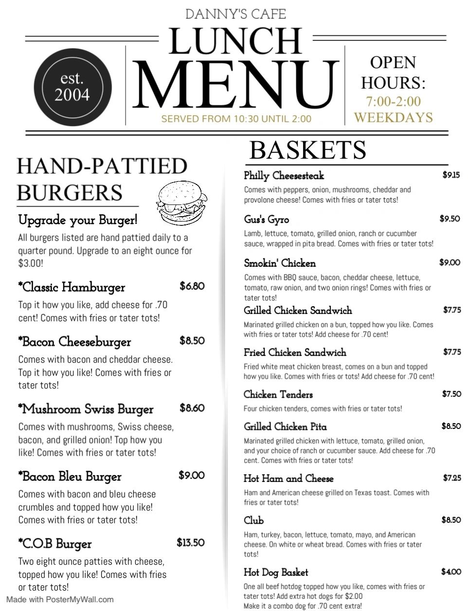 Danny's Cafe and Catering