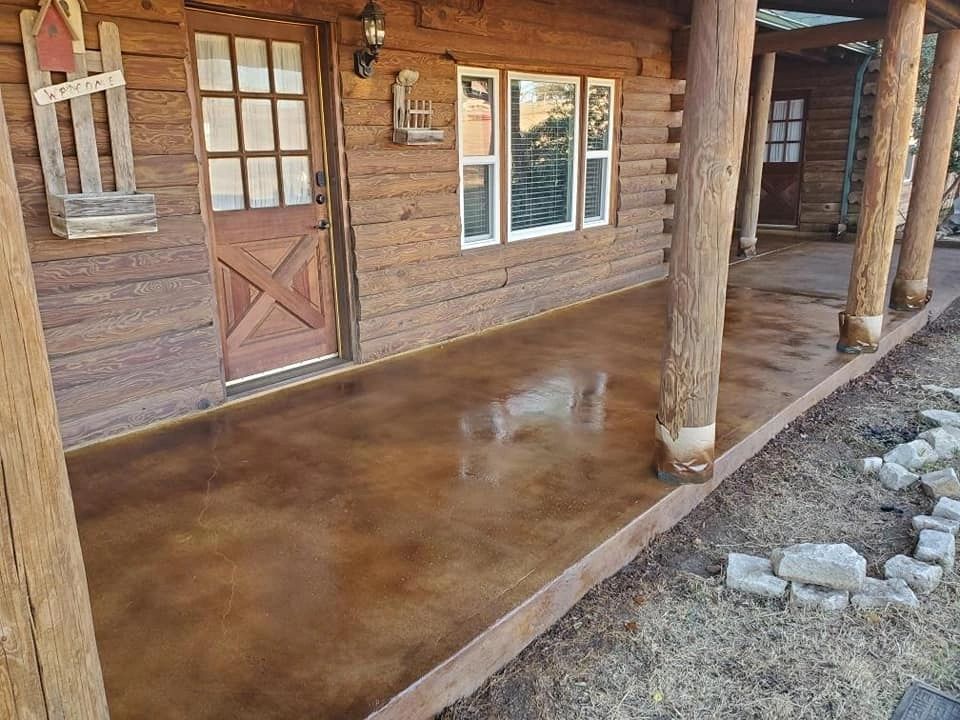 DFW Rustic Concrete Staining: Transforming Spaces