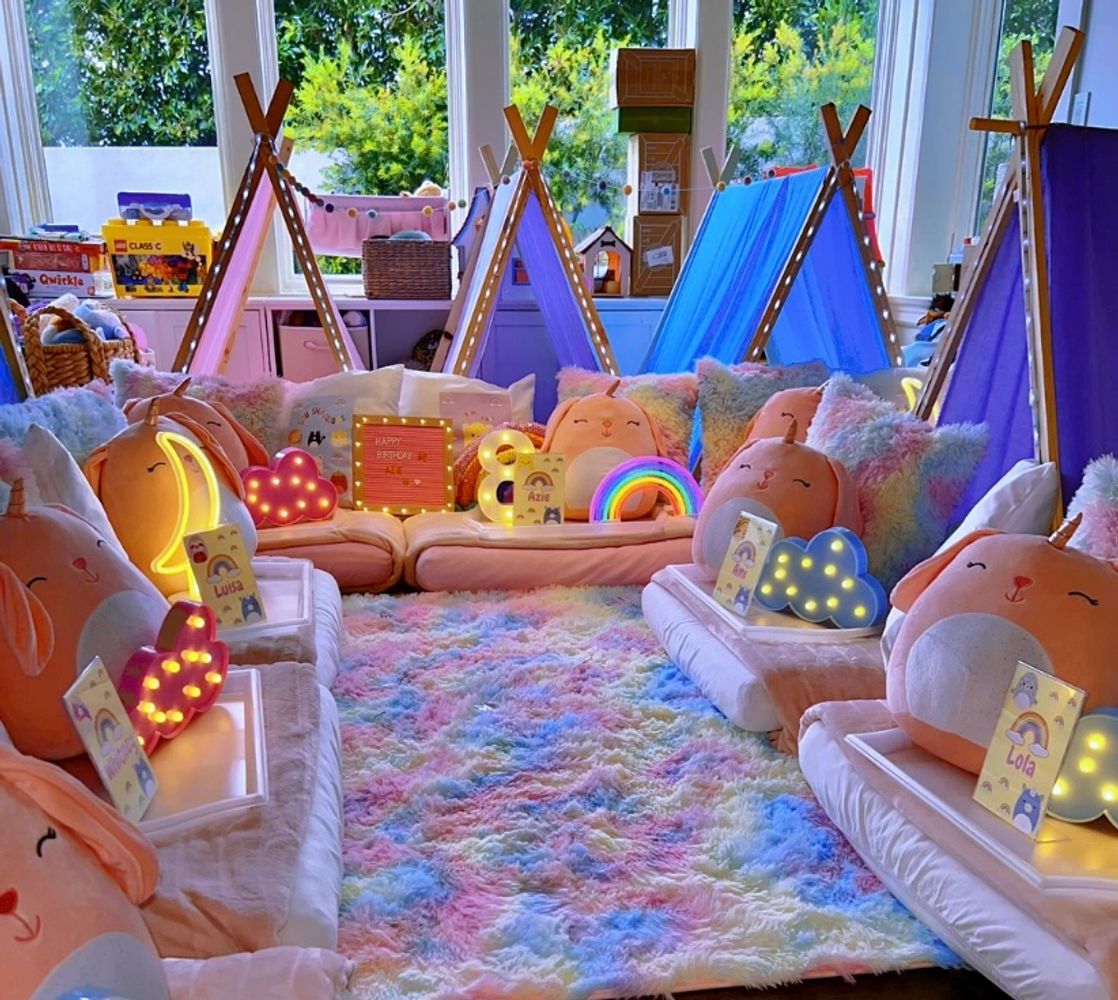 Bay Area Slumber Party Delivered to You - Sleepyteepeeparty