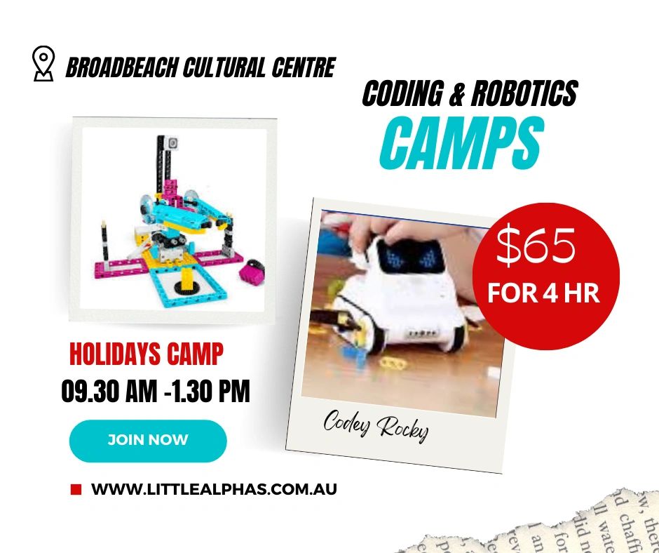 June 26th'24 School Holidays Robotics + Coding camp at Broadbeach ...