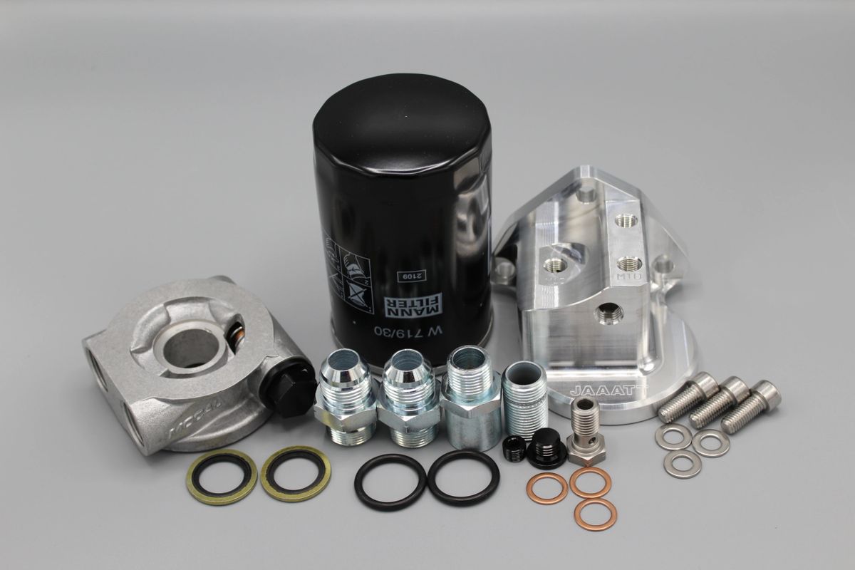 JAAATT Engineering 2.8 | 3.2 | 3.6 24V VR6 BILLET OIL FILTER HOUSING KIT