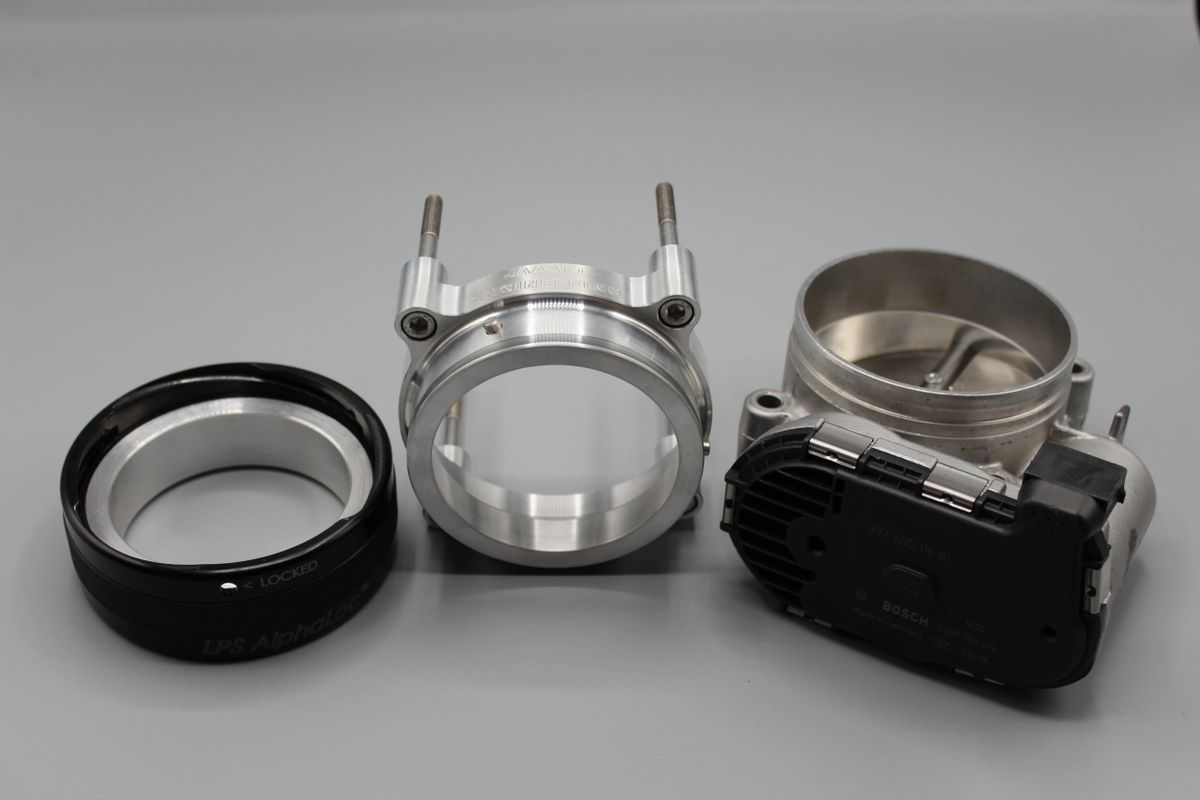 JAAATT Engineering Billet Bosch 82mm Throttle Body Adapter