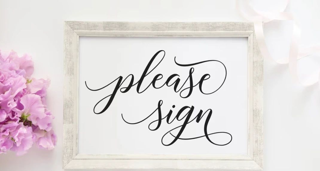 To Sign Or Not To Sign