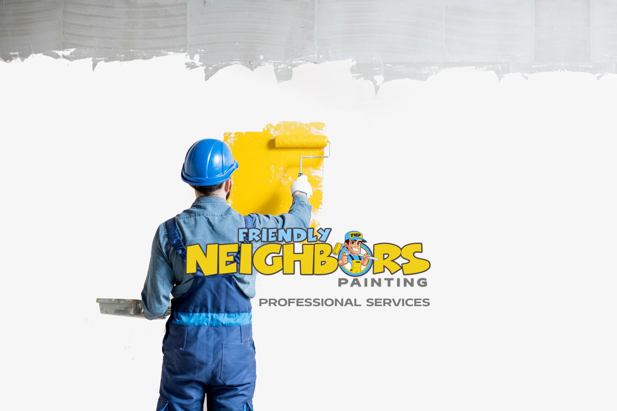 Friendly Neighbors Painting