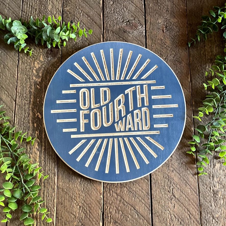 OLD FOURTH WARD NEIGHBORHOOD SIGN