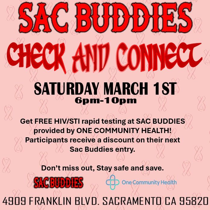 Sac Buddies - Mens Membership Club, Bath House, Cruise, Club for Men