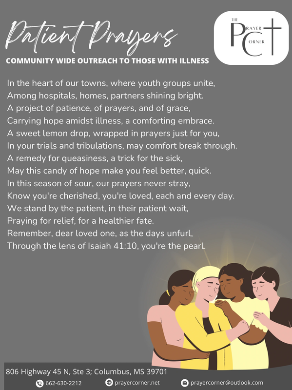Patient Prayers | The Prayer Corner