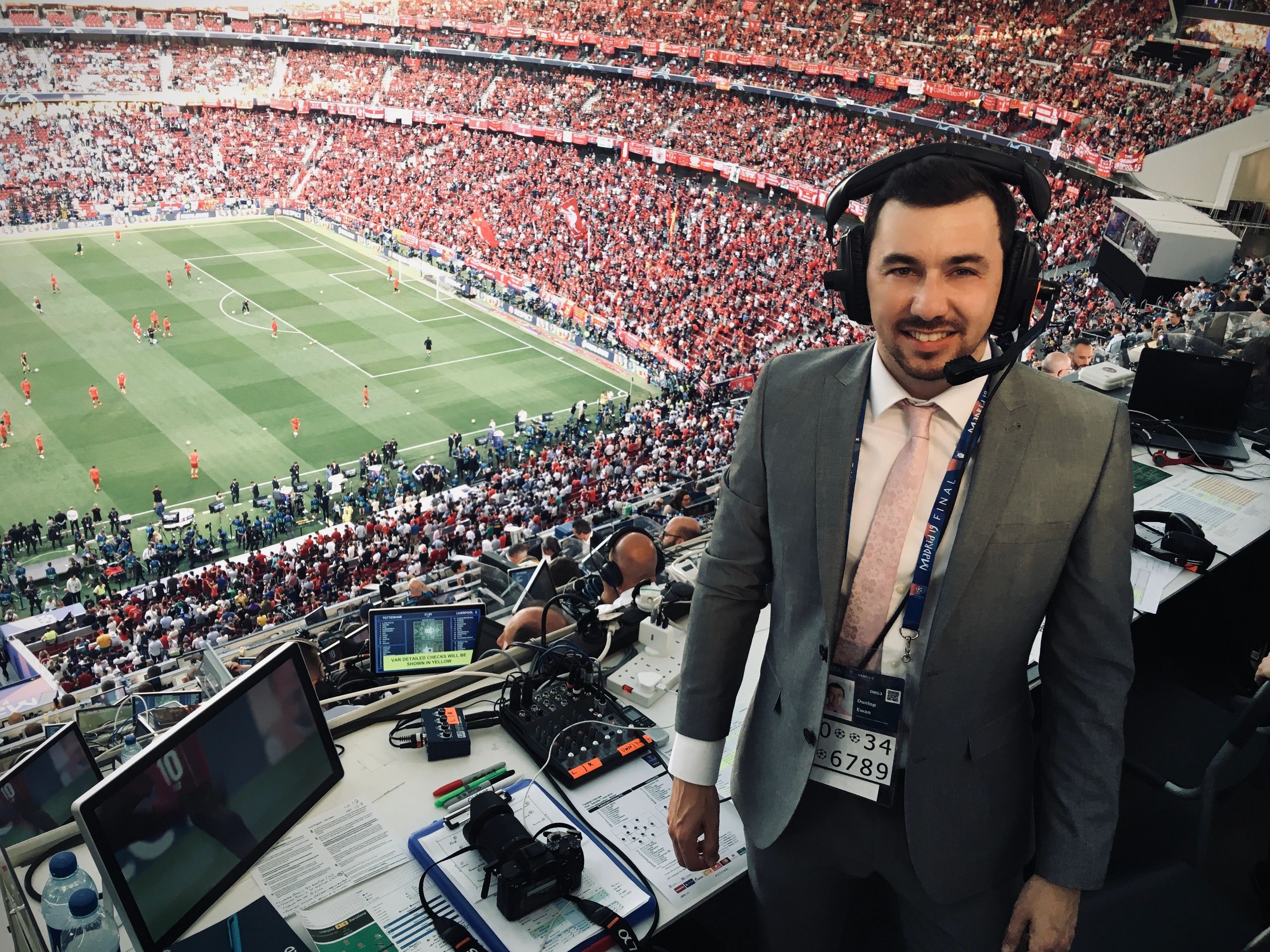 Ewan Dunlop - Sports Commentator, Sports Voiceover