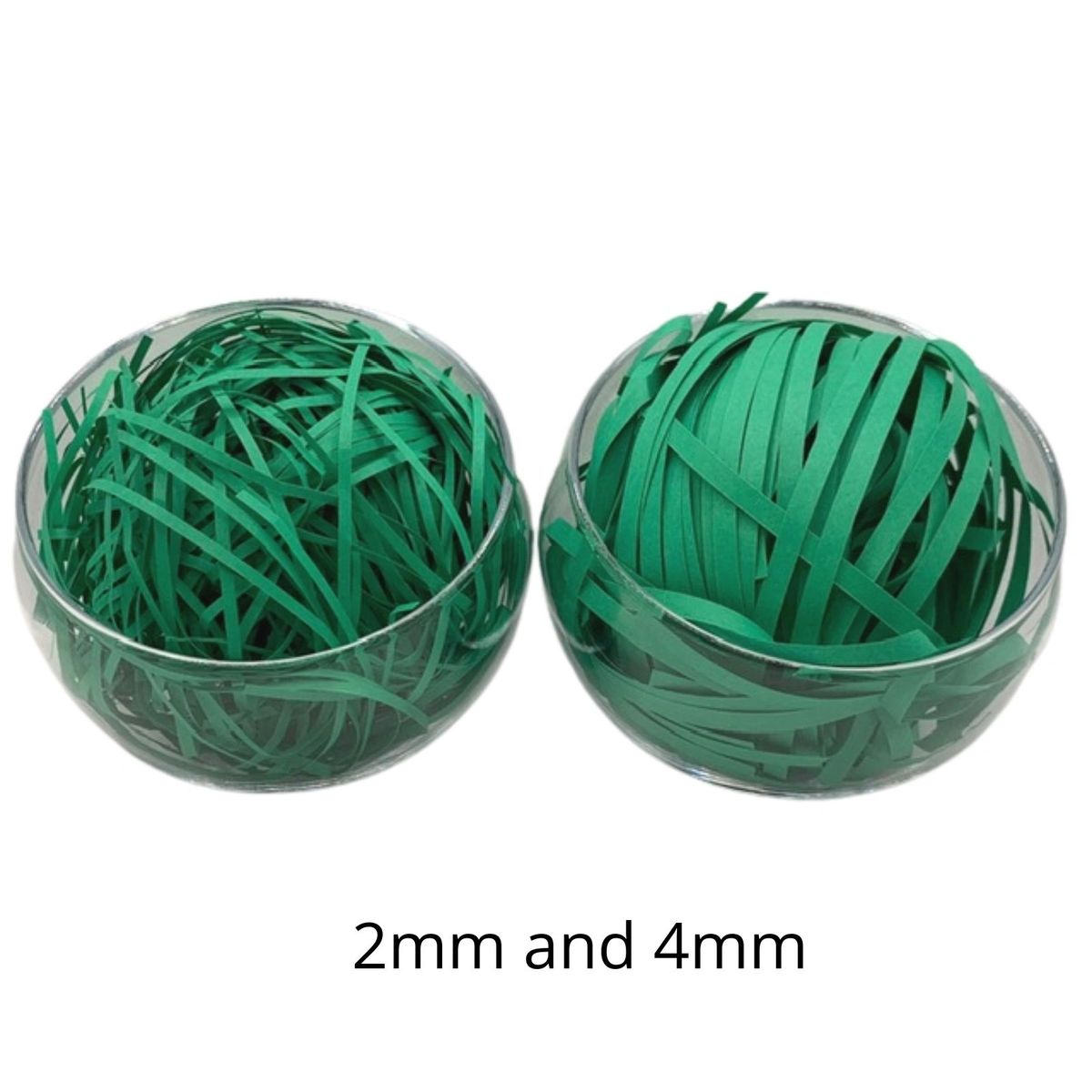 Green Straight Cut Shredded Kraft Paper