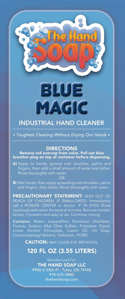 Blue Magic Hand Cleaner