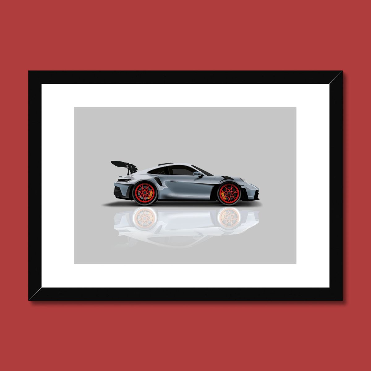 Porsche GT3 RS art print v3