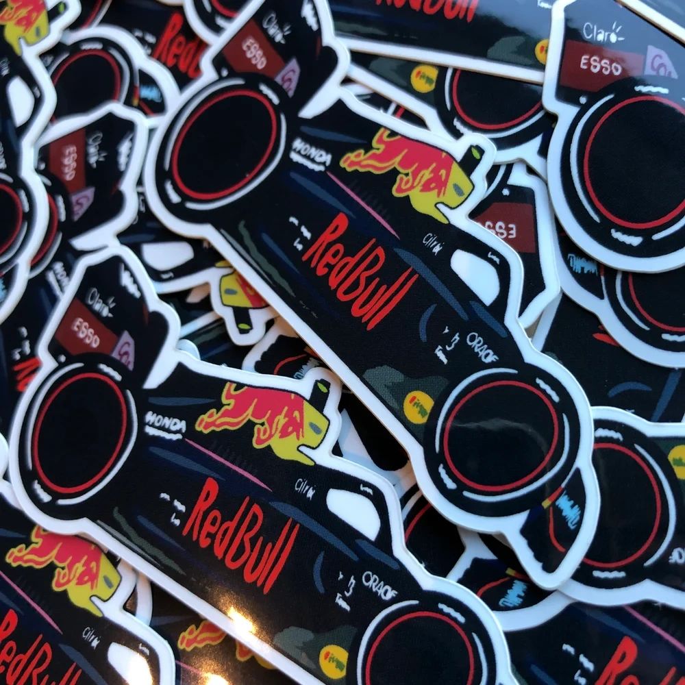 Redbull Oracle 2022 F1 Livery single sticker