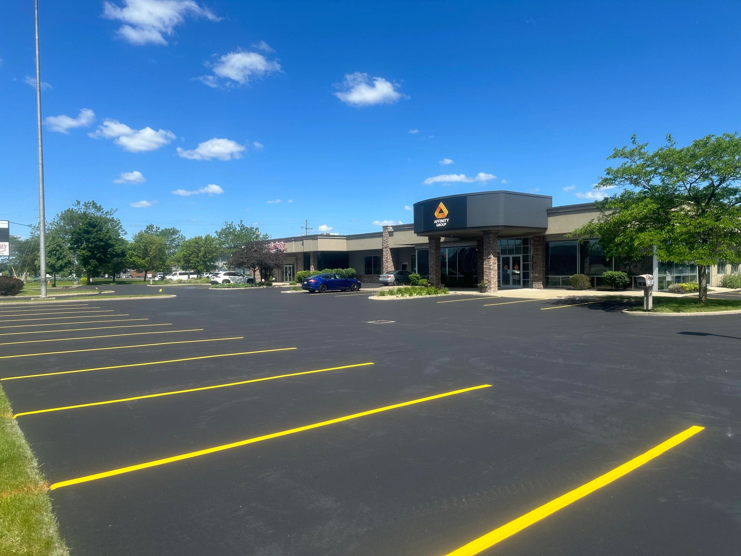 Professional Line Striping Services