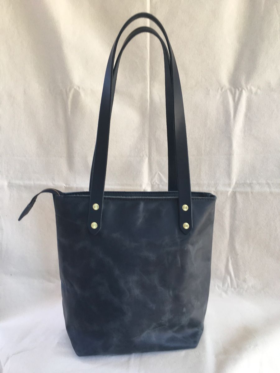 Bison Goose Tote with Zipper