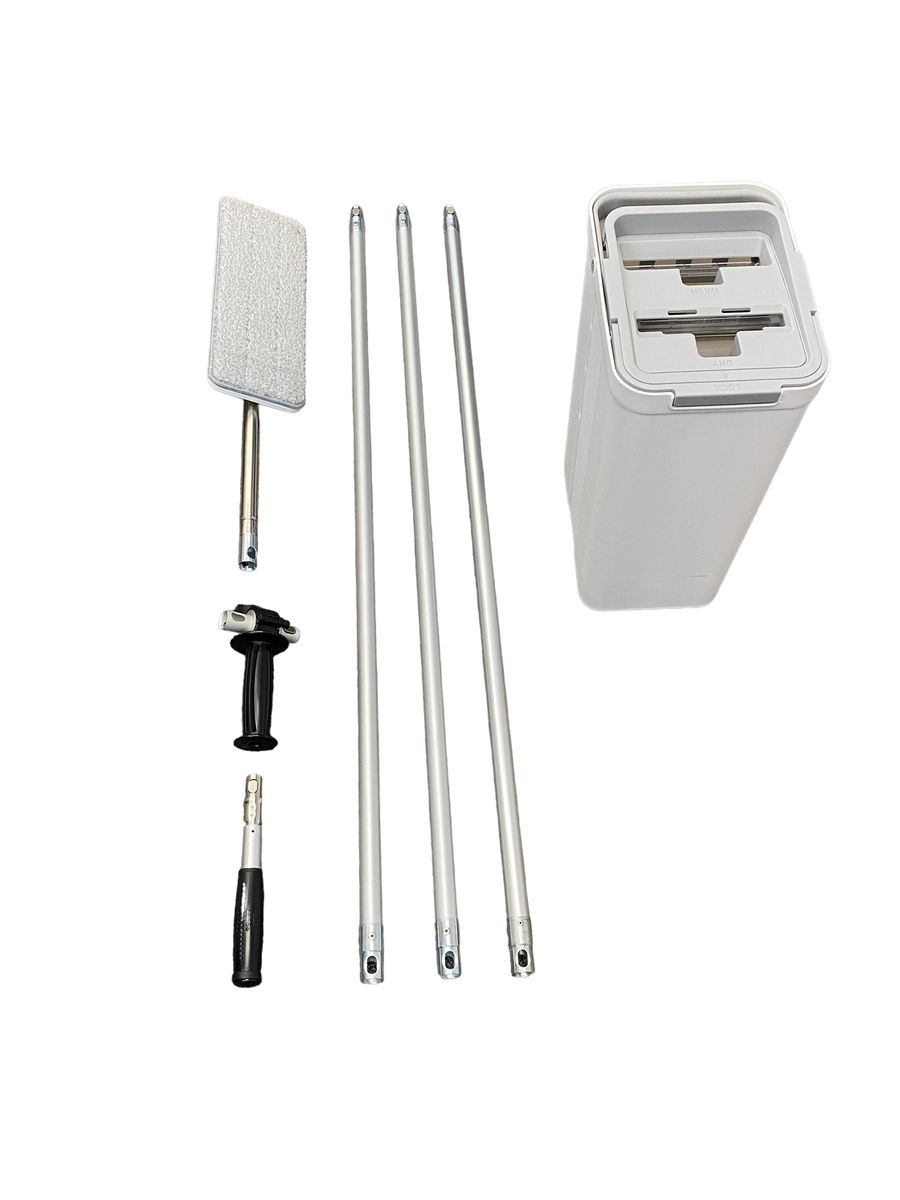10' Extendable Microfiber Cleaning Kit w/Rinse Station (MFB-Kit-EXT)
