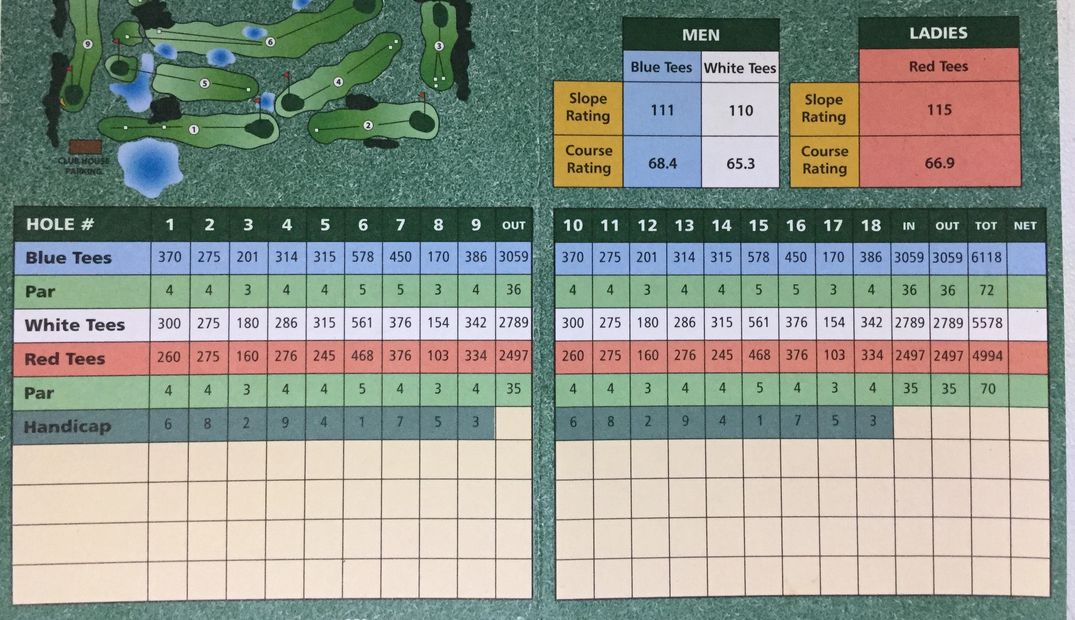 Golf Course - Calahoo Hills Golf Course