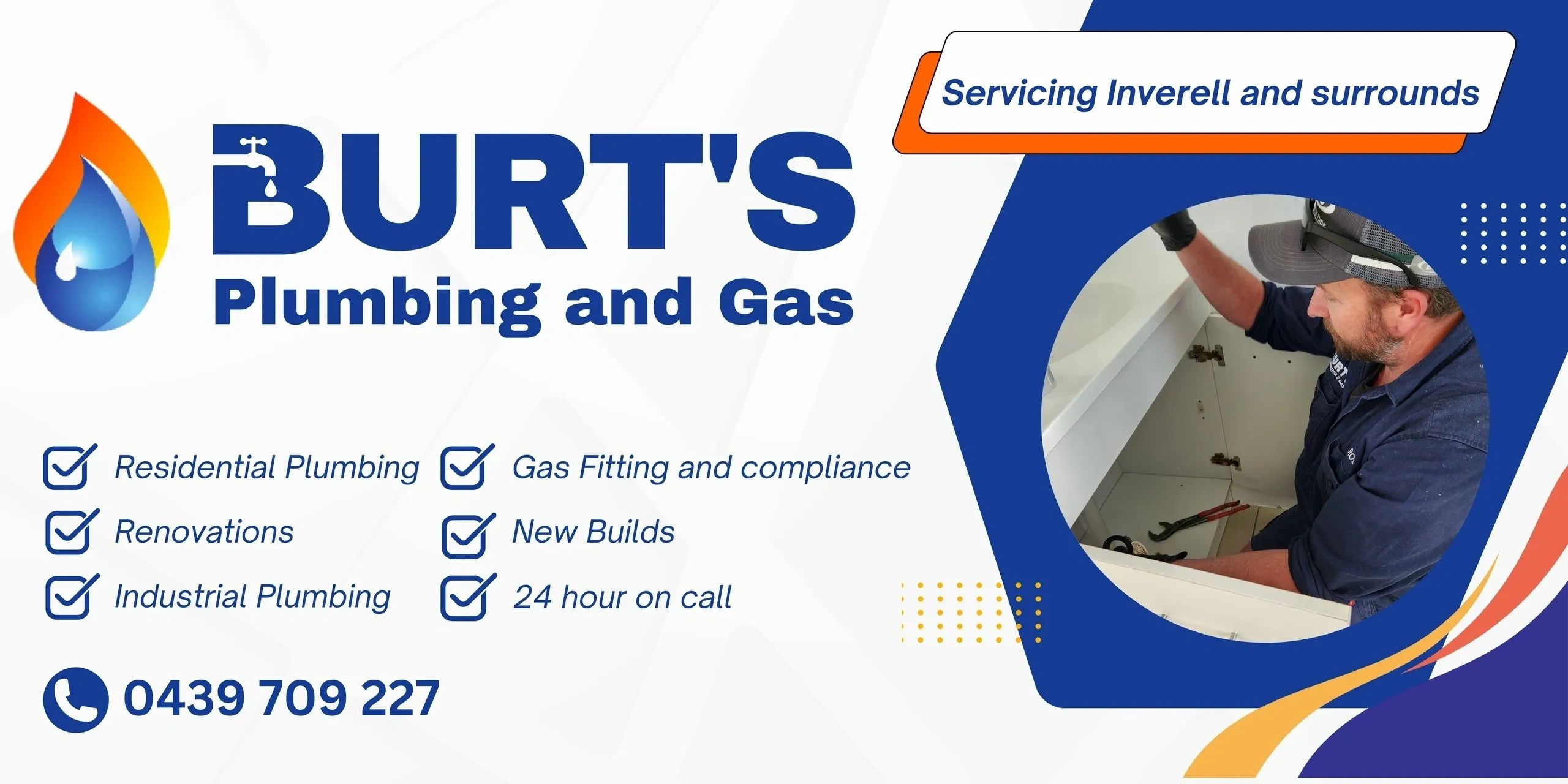 Expert Inverell Plumbers | Burt's Plumbing & Gas