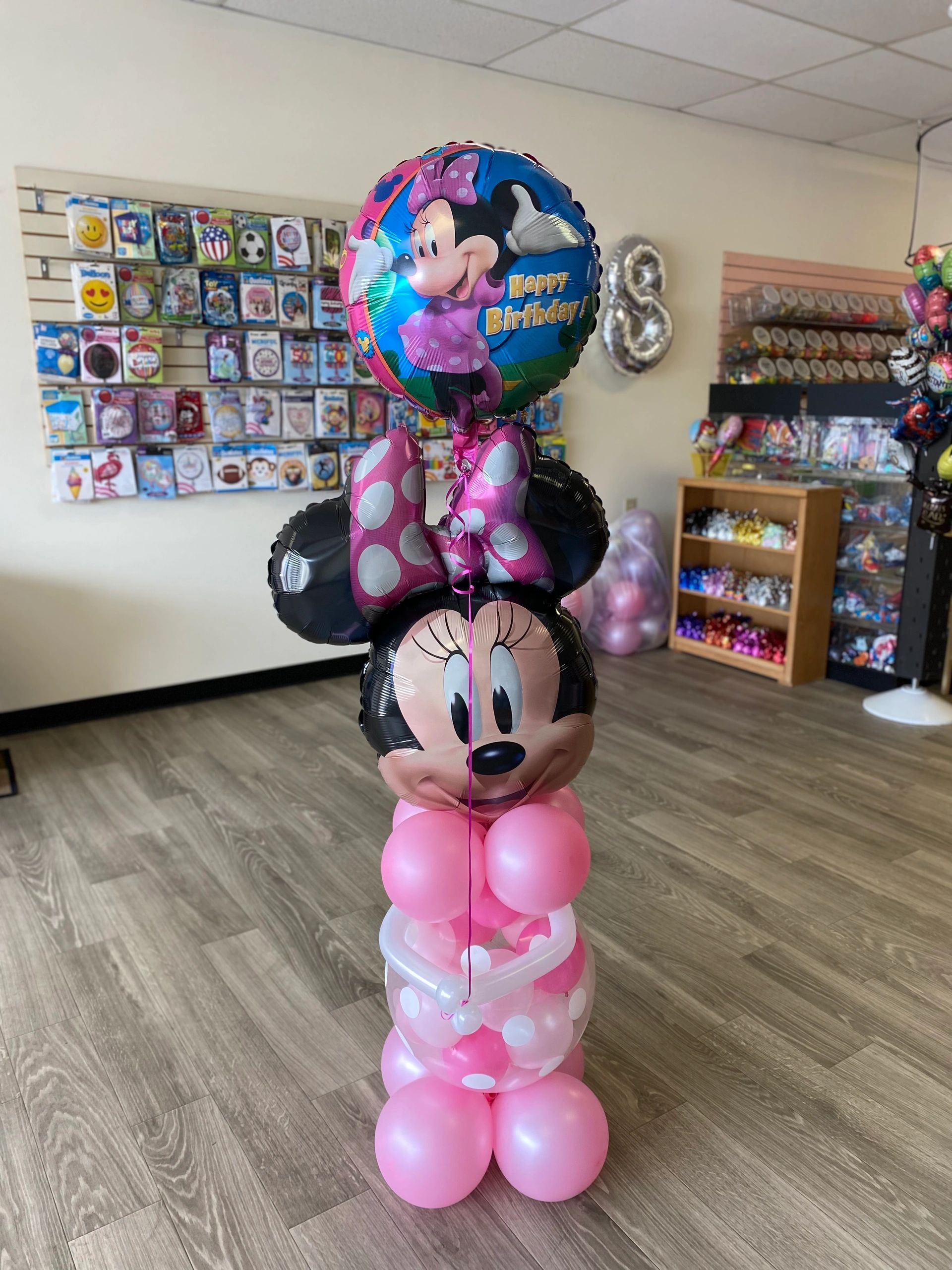 Minnie Mouse Balloon Bouquet