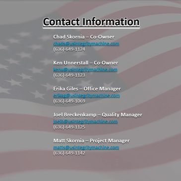 US Integrity Machine