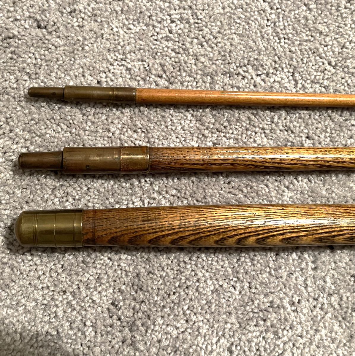 9'6" Primitive Heavy Wood Saltwater Rod with Lancewood Tip