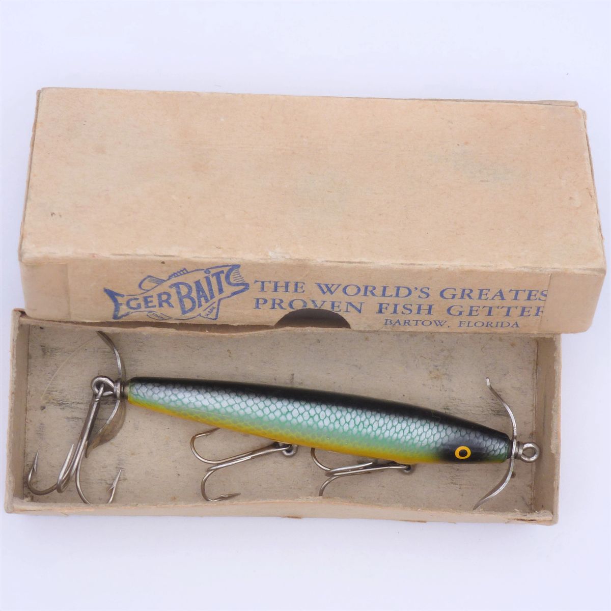 Nice Eger Master Dillinger in Unusual Printed Box