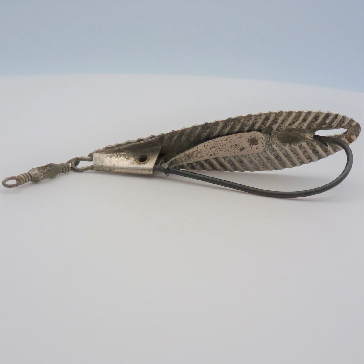 Early, German Silver, Harlow Weedless Spoon
