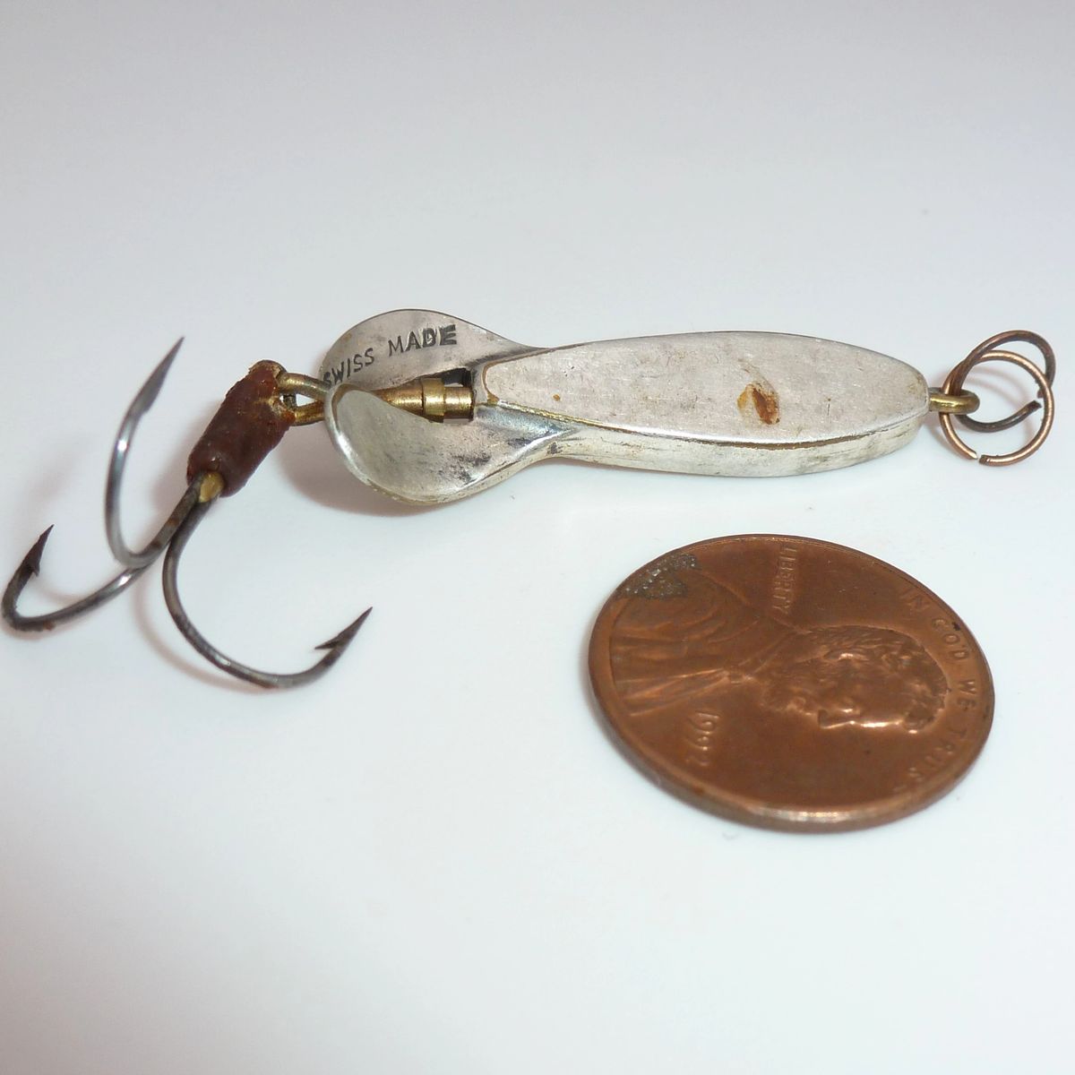 Kneubuhler 3.5-cm Flat Spinner, Silver