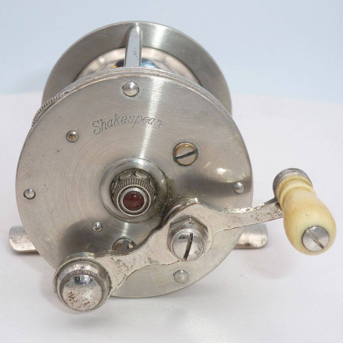 Model 1914 Shakespeare Service Reel with Inset Jeweled End Caps