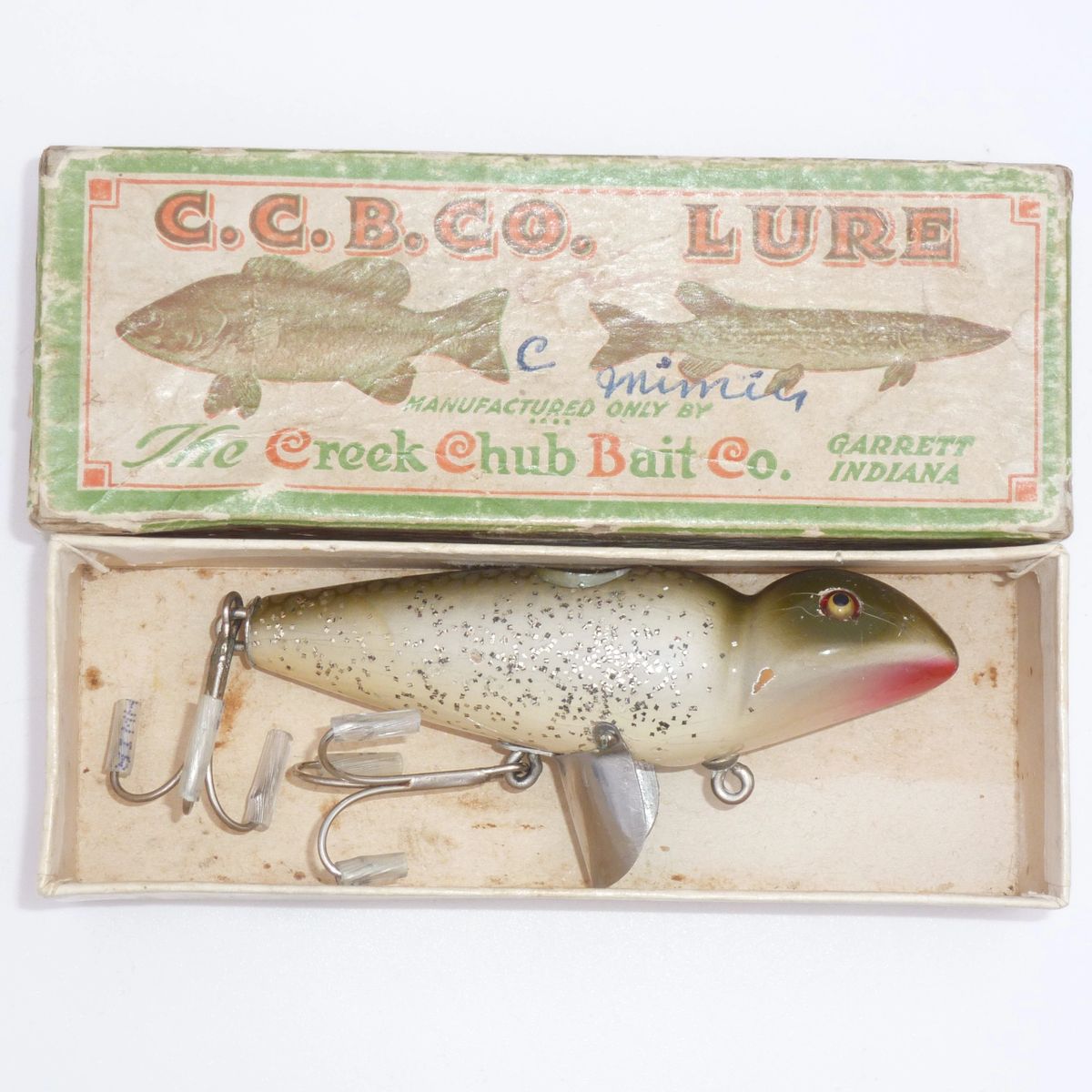 Nice Creek Chub Jigger 4118 in End-Label Box