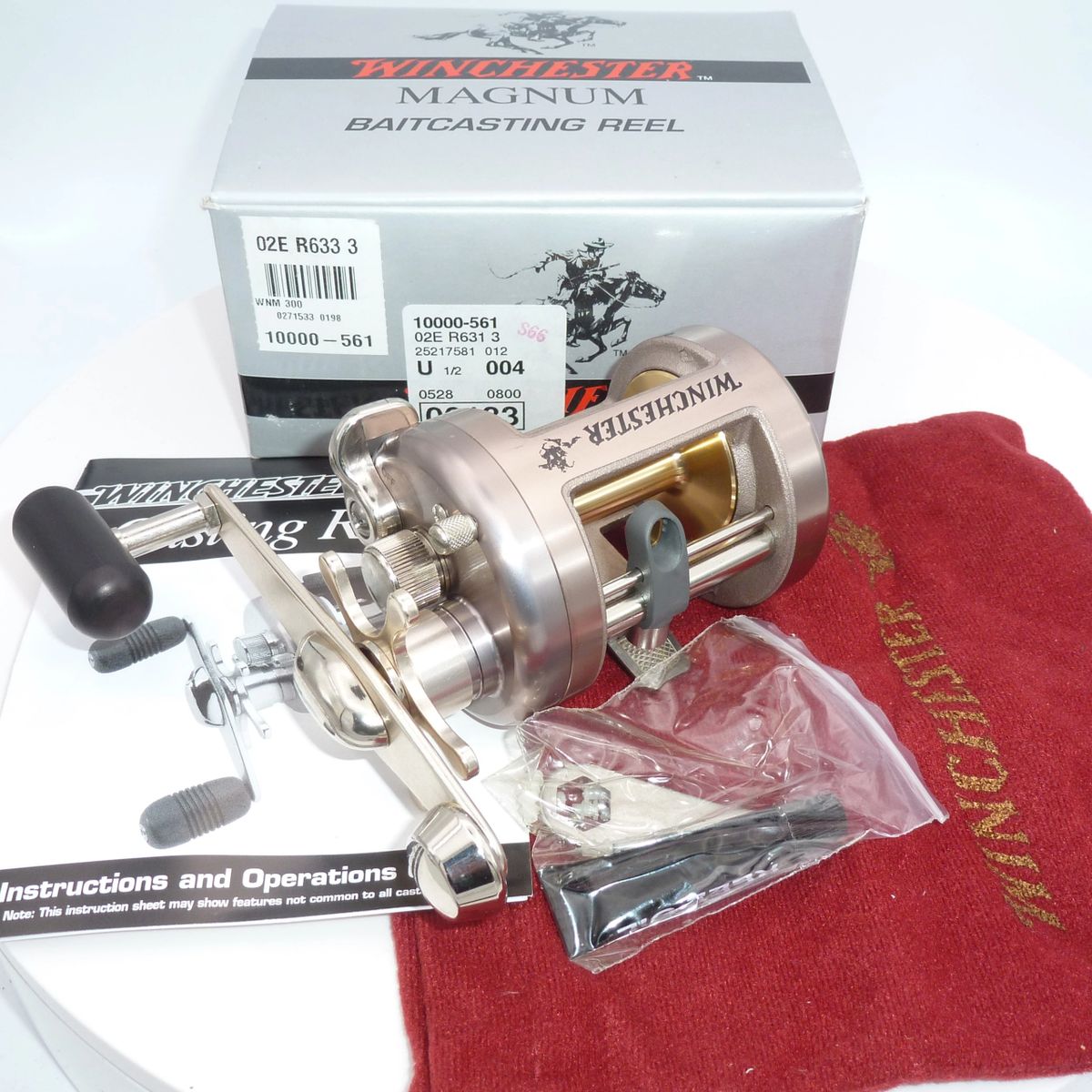 NOS Winchester Top-of-the-Line Magnum, Heavy-Duty Casting Reel