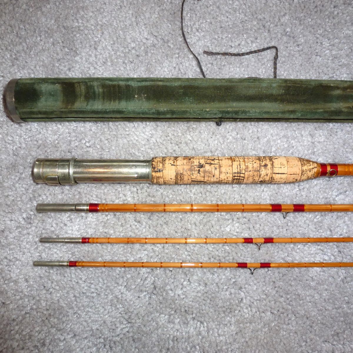 Eight-Strip "The Divine Rod" 9'6" 3/2 Beautifully Restored to Fish