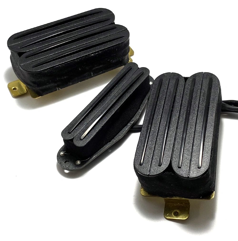 Rails HSH Pickup Set, Super-Hot Humbucker Rail Combo, Choice of Colors