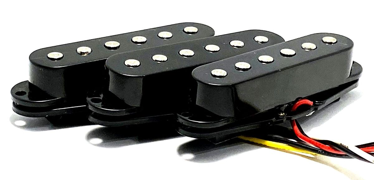 Dragonfire Mod Singles, Passive Ceramic Modern Wound Strat Single Coils ...