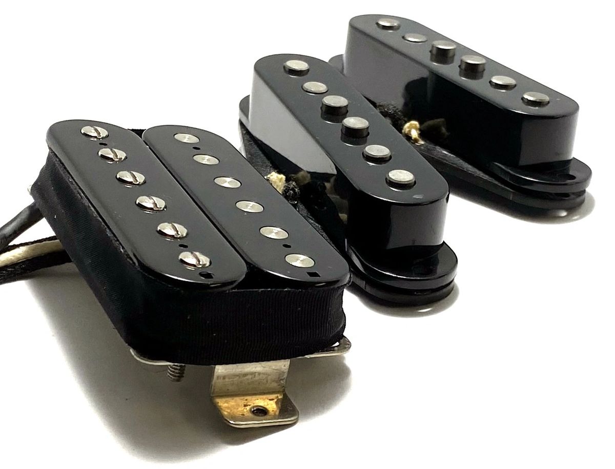Vintage Noiseless HSS Set, AlNICo Bridge Humbucker + Pure Noiseless ...