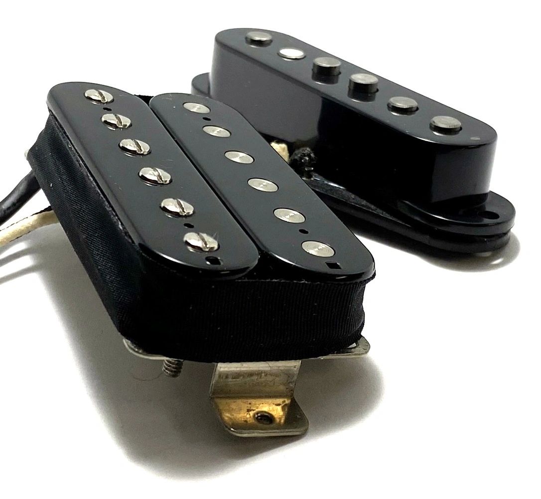 Vintage Noiseless HS Set, AlNICo Bridge Humbucker + Pure Noiseless ...