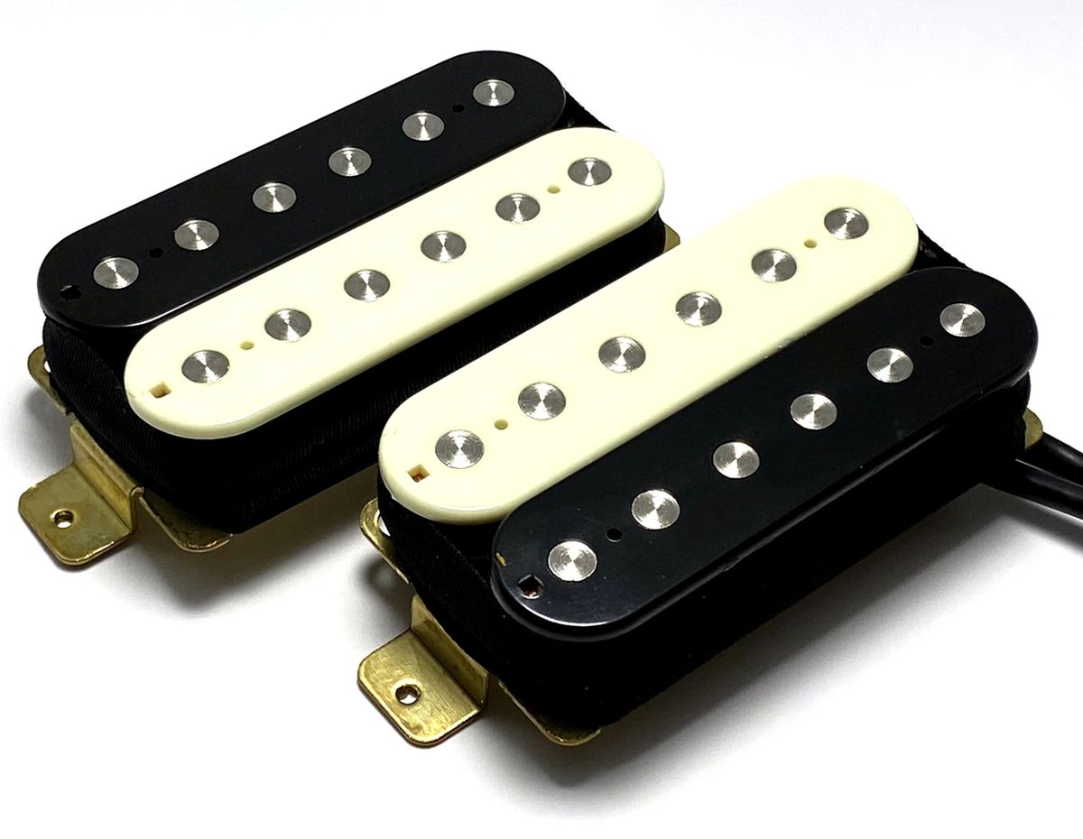 Mint Black Zebra Screamers, Bridge + Neck Humbucker Pickups ~ Set Style #1