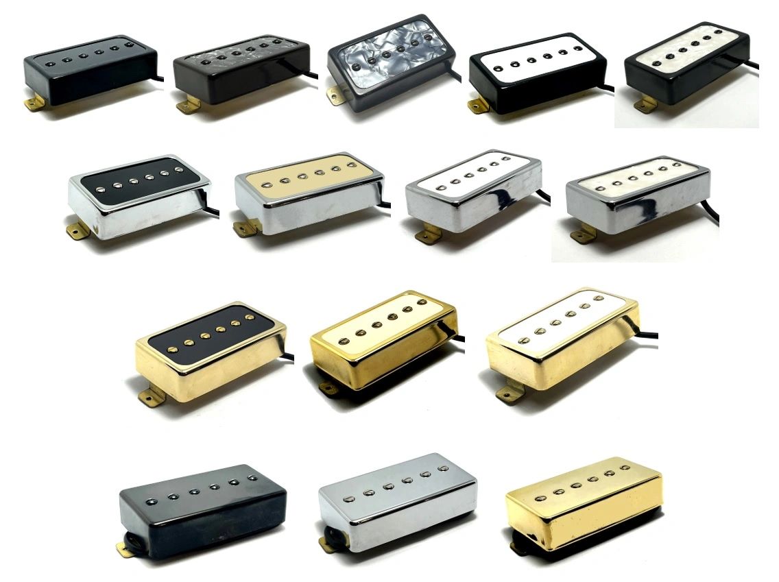 H90s ~ Humbucker Sized-Cased P90 Pickups, Choice of Set or Individual ...
