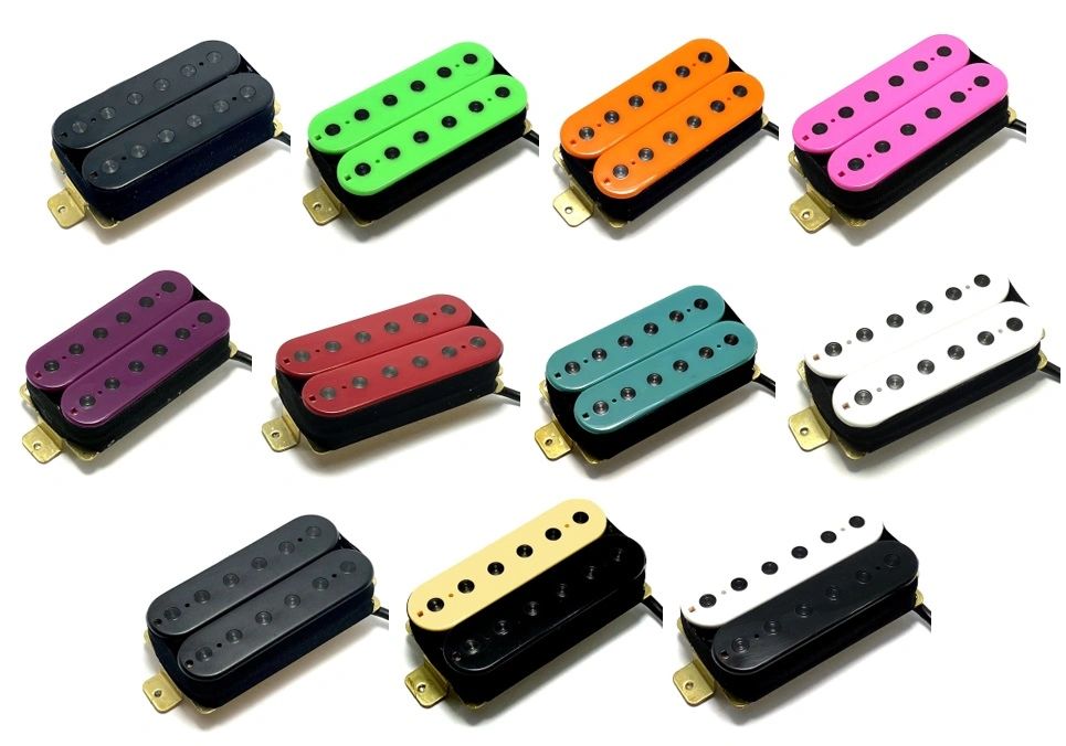 Shadow Bucker BRIDGE Pickup, Hot Passive Dark Pole Humbucker ~ Color Choice