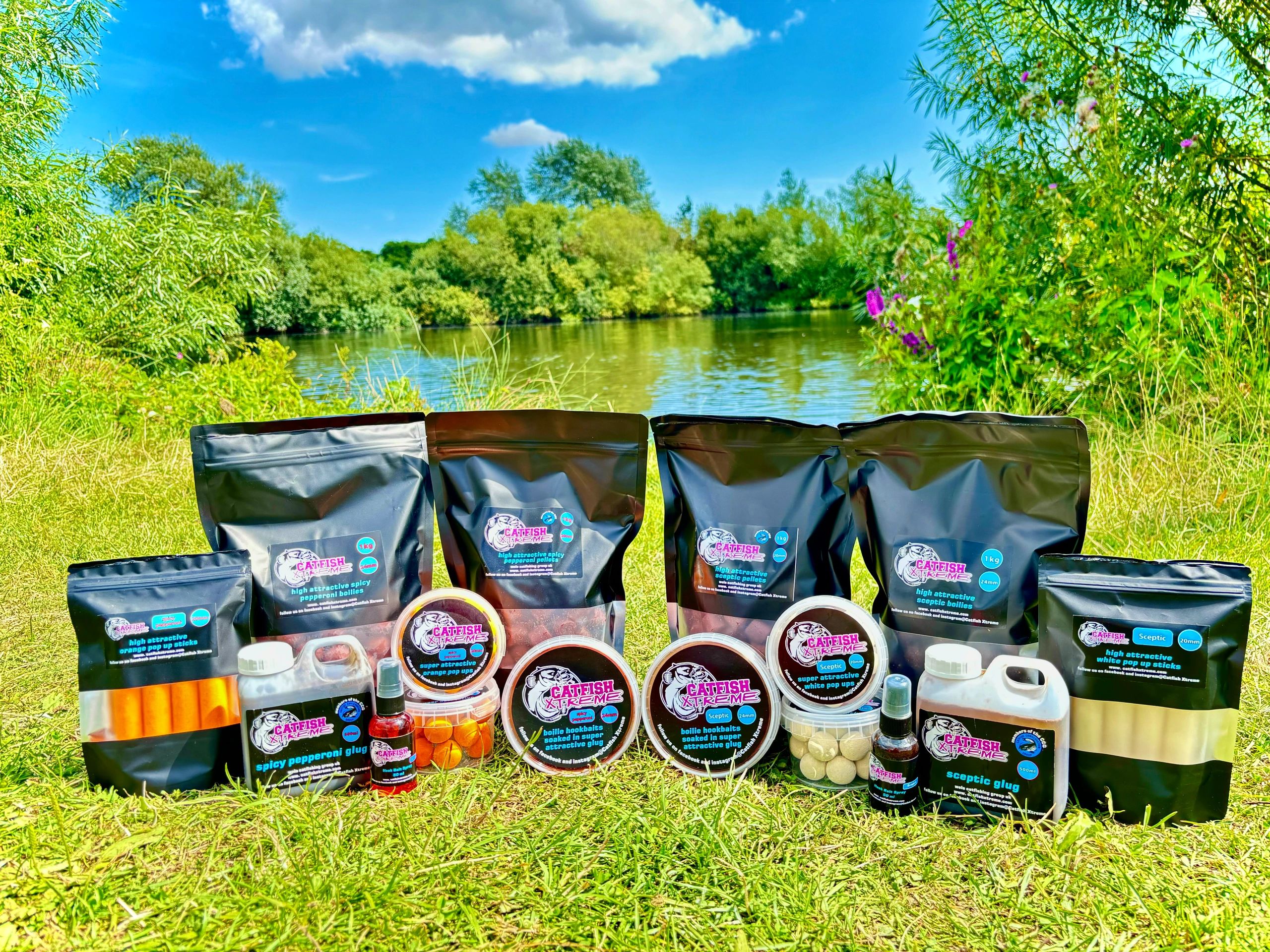 Expert Catfish Fishing baits, pellets, boilies, popups, glugs