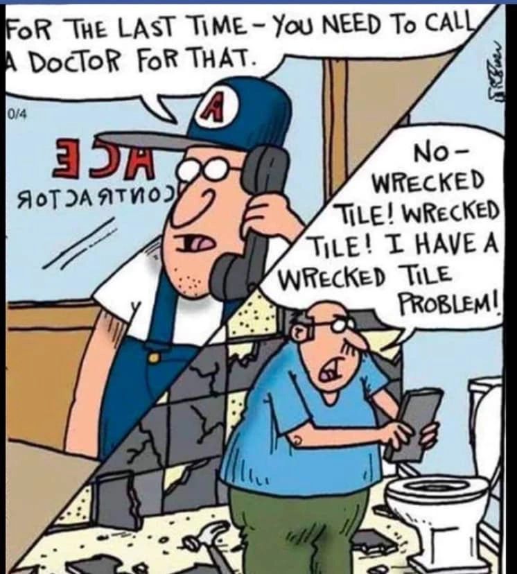 Tile Humor