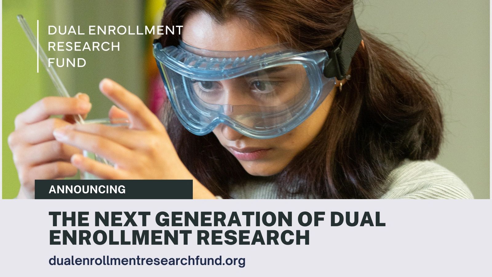 Dual Enrollment Research Fund Announces 6 Research Project Awards