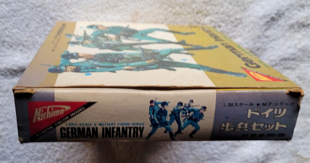Nichimo 1/30 German Infantry 1972 RARE! #MF-3001 Complete.