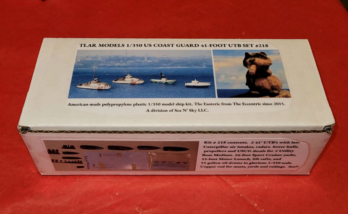 1/350 USCG 41' UTB (Utility Boat Large) Resin Model Ship kit TLAR ...